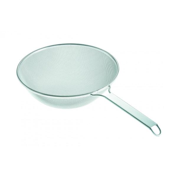品番：10174材質：18-8ステンレス寸法：φ350×H120×260ｍｍ　（直径×深さ×柄長）メッシュ（開き目ｍｍ）：12（1.5）重量：750ｇ※こちらの商品はお取りせ品です。通常、1〜3営業日で発送させていただいております。※メーカ...