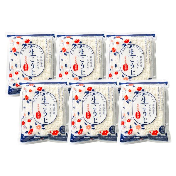 五ツ星お米マイスターが厳選した新潟県産コシヒカリを100%使用！昔ながらの製法で大切に育てられた新鮮な生糀です。発酵力が強いので、甘酒・味噌・塩麹などの発酵食品をご家庭でより美味しく作れます。五ツ星お米マイスターが厳選した新潟県産コシヒカリ...