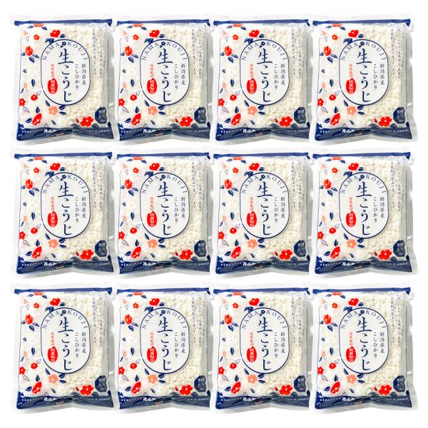 五ツ星お米マイスターが厳選した新潟県産コシヒカリを100%使用！昔ながらの製法で大切に育てられた新鮮な生糀です。発酵力が強いので、甘酒・味噌・塩麹などの発酵食品をご家庭でより美味しく作れます。五ツ星お米マイスターが厳選した新潟県産コシヒカリ...