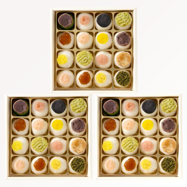 老舗の餅菓子店がこだわり抜いて作った「ひとくちだんご」です。新潟県産コシヒカリの上新粉をたっぷり使った「だんご」は、抜群のもっちり食感！季節を感じるカラフルな「あんこ」をのせてお届けします。見附市の老舗菓子店「あわづや」の「華やか ひとくち...