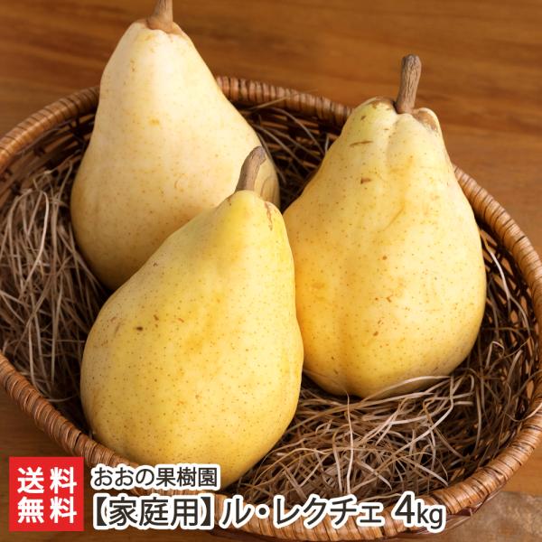 【発売日：2026年11月17日】新潟冬の味覚として、お歳暮の定番として人気を集める洋梨「ル・レクチェ」。加茂市の「おおの果樹園」では、果樹専門ならではのノウハウと、丁寧な生育管理で、繊細かつ濃厚な味わいに育てています。加茂市の果樹専門農家...