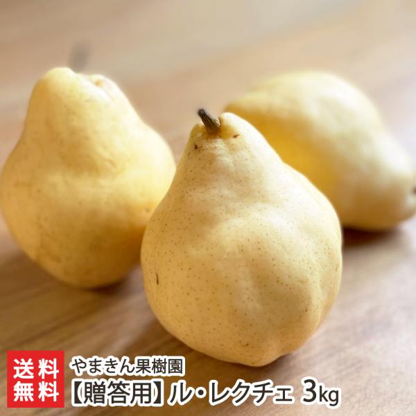 【発売日：2026年11月17日】加茂市のやまきん果樹園のル・レクチェは、丁寧な栽培管理で美味しさを最大限に引き出した自慢の品。滑らかな食感と、コクのある濃厚な甘み、芳醇な香りが自慢です。冬だけの旬の味覚をお楽しみください。とろけるような食...