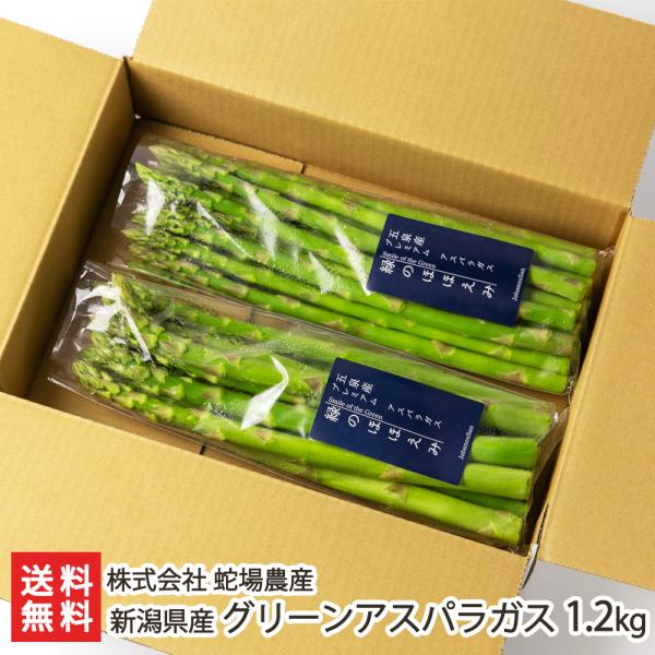 【発売日：2026年05月07日】太陽の光をいっぱい浴びて、肥沃な土で育った、香り高いグリーンアスパラガスです。みずみずしくて、シャキッとした歯触りが最高！根元までやわらかく、噛むほどに濃厚な甘みと旨味があふれ出ます。五泉市にある蛇場農産の...