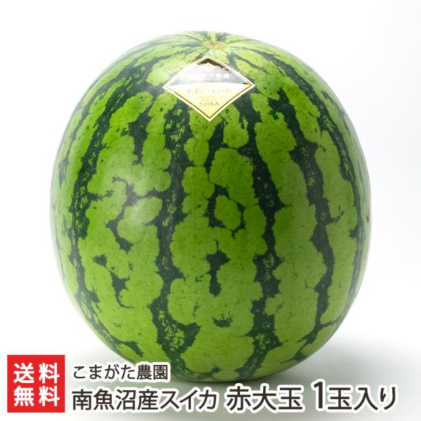 【発売日：2026年07月17日】みずみずしくて、とってもジューシー！名産地・八色原地区で育ったブランドスイカです。皮のふちまでしっかり甘くて、食べごたえ満点！あふれんばかりの果汁と旨味は多くのファンを虜にしていますよ。南魚沼市八色原地区は...