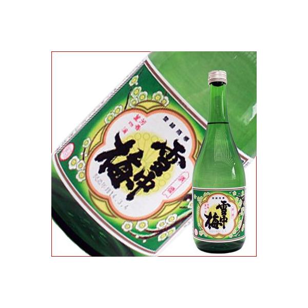 【商品名】雪中梅　普通（普通酒）<br>【製造元】丸山酒造<br>【内容量】720ｍｌ<br>【アルコール度数】15度以上16度未満<br>【日本酒度】-3.0<br>【酸度】1....