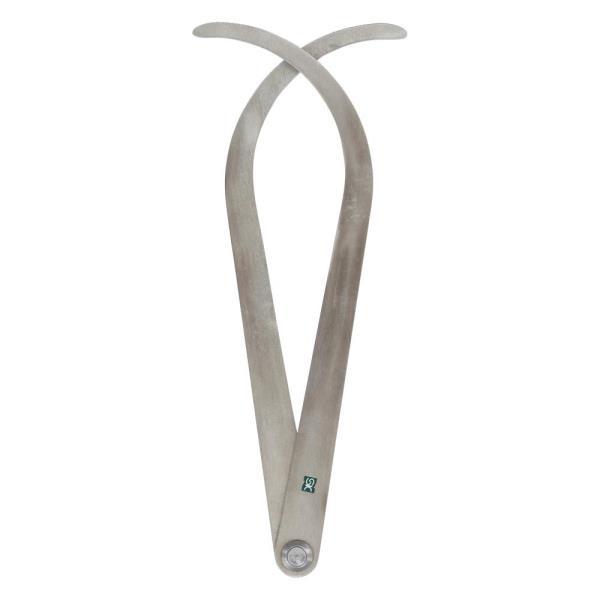 ■特長・開閉が円滑でスケールへの寸法移しが正確にできます。・サイズバリエーションがあります。■用途・丸棒の外径及び厚さ等の移し取りに■仕様・材質：本体/ステンレス・全長(mm)：310・板厚(mm)：2.7・本体寸法(mm)：165×H31...