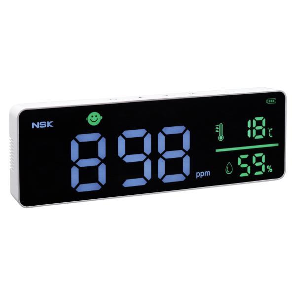 ■特長・二酸化炭素濃度を可視化するCO2モニタです。・気になる二酸化炭素濃度を見える化することで、作業現場、労働環境の改善や換気対策にも役立ちます。・温度計、湿度計も内蔵しているので環境管理に最適です。・壁掛け、置き型兼用の充電タイプです。...