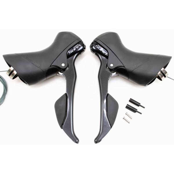 シマノ(SHIMANO) SORA(ソラ) デュアルコントロールレバー 2×9S ESTR3000DPA  ESTR3000LIA9 ESTR3000RIA ST-R3000-R/L■シリーズ SORA ST-R3000-R/L■カラー シ...
