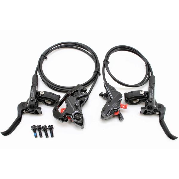 ・シマノ（shimano）の油圧ディスクブレーキ（DISC BRAKE）、M6100の前後セット新品になります。前後160mmローター対応になります。ローターは付属しません。・左右レバーBL-M6100（右フロント、左リア）、前後キャリパー...