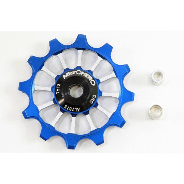 ・主な仕様：・ギア：12T・最大外径：約　50mm・取り付け穴径：4/5/6mm　対応・重さ：12g（平均値）・対応リアディレイラー：SHIMANO、CAMPAGNOLO、SRAM の7〜11速ディレーラー・材質:CNC 切削7075 アル...