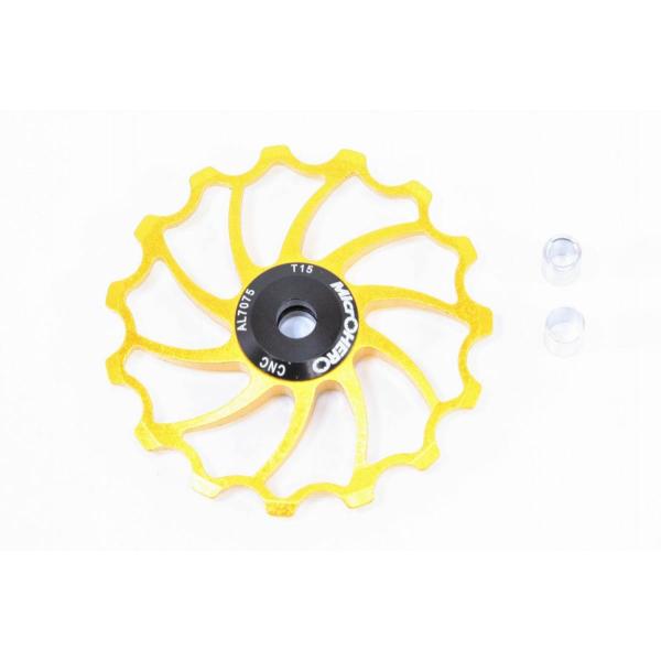 ・主な仕様：・ギア：15T・最大外径：約　Φ58.6mm・取り付け穴径：4/5/6mm　対応・重さ：　約　11g（平均値）・対応リアディレイラー：SHIMANO、CAMPAGNOLO、SRAM の7?11速ディレーラー・材質:CNC 切削7...
