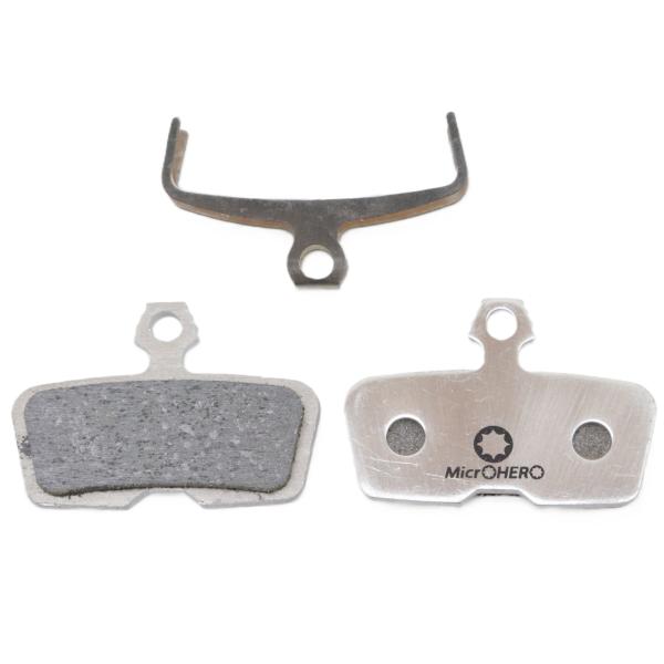 ・カーボンアルミパッド-Cシリーズ：摩擦材には環境に配慮しカーボン素材を使用しております。制動力をメタルパッド並みですがレジンパッドに近いコントロール性能を実現しております。また圧力版にはアルミ合金を採用し重量はメタルパッドのほぼ半分ほどで...