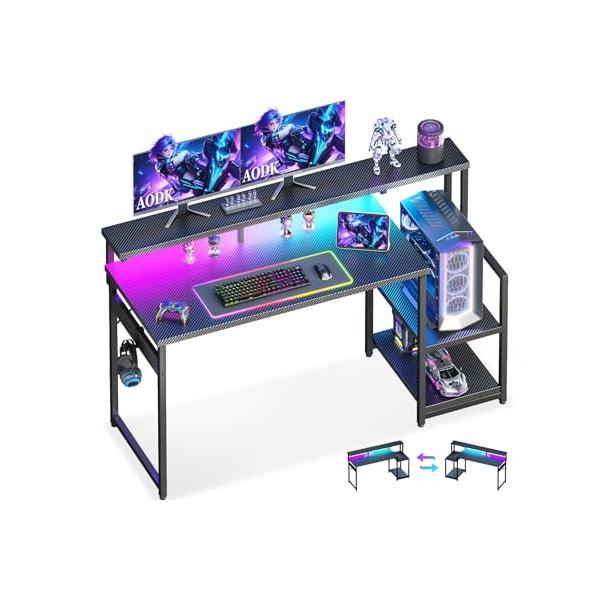 商品仕様 おしゃれなPC本体を目に見える場所に置き換え、ホコリから解放、eスポーツのために生まれたこのデスクが大活躍。*本体サイズ：幅120 主天板の幅は90cm *奥行48*高さ90.5cm 床から主天板までの高さは75.2cm *本体重...