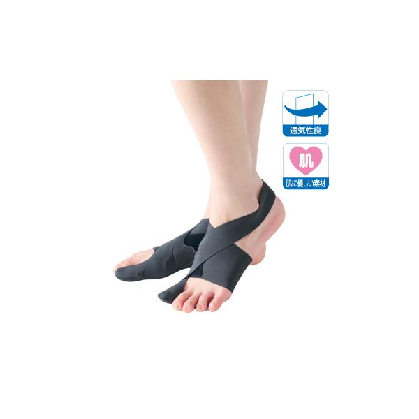 外反母趾 サポーター TBCクロス 右 Mサイズ■製品特徴・個人の足に合わせて、横アーチ・親指の開きをサポートできる足指サポーター・ワンタッチで外反した親指を開く・足囲を絞り、横アーチを作ることで足指を使えるようにサポート・親指を回内、回外...