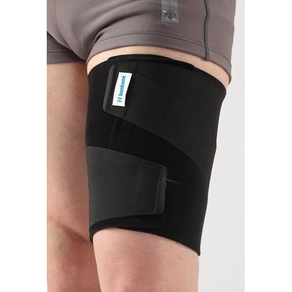 大腿 サポーター GTサイクロス ブラック フリー 太もも Mサイズアンカー・Ｘサポート、水平サポート、アンカーラッピングといったテーピング理論を基本とした3本ストラップの独自構造による二重締めでアスリートの激しい動きにもフィットします。自...