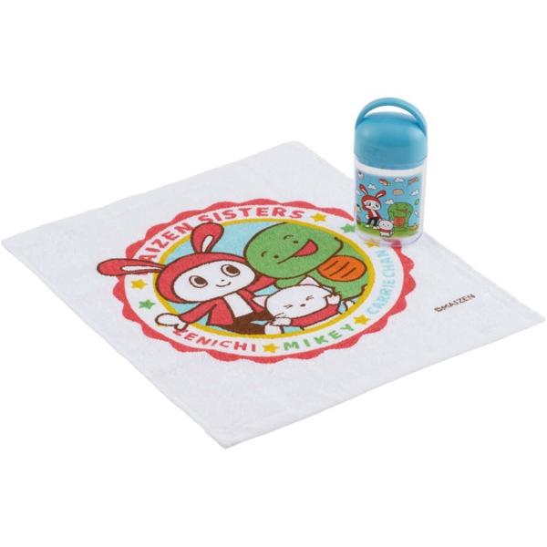 スケーター 抗菌 おしぼりセット ケース付き おしぼり まいぜんシスターズ 日本製 32×30.5cmお弁当の時や行楽でのお手ふきに便利なおしぼりセットケースは開けやすいツマミ付き名前シール付きケース付きなのでコンパクトに持ち運びサイズ:お...