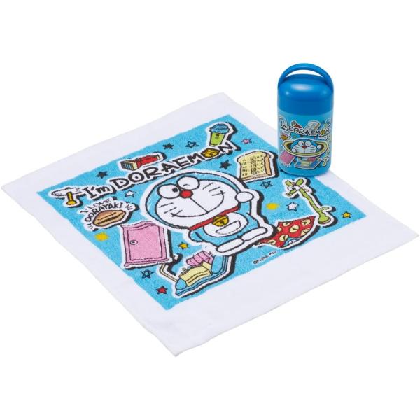 スケーター 抗菌 おしぼりセット ケース付き おしぼり ドラえもん ステッカー 日本製 32×30.5cm OA5AG-Aお弁当の時や行楽でのお手ふきに便利なおしぼりセットケースは開けやすいツマミ付き名前シール付きケース付きなのでコンパクト...