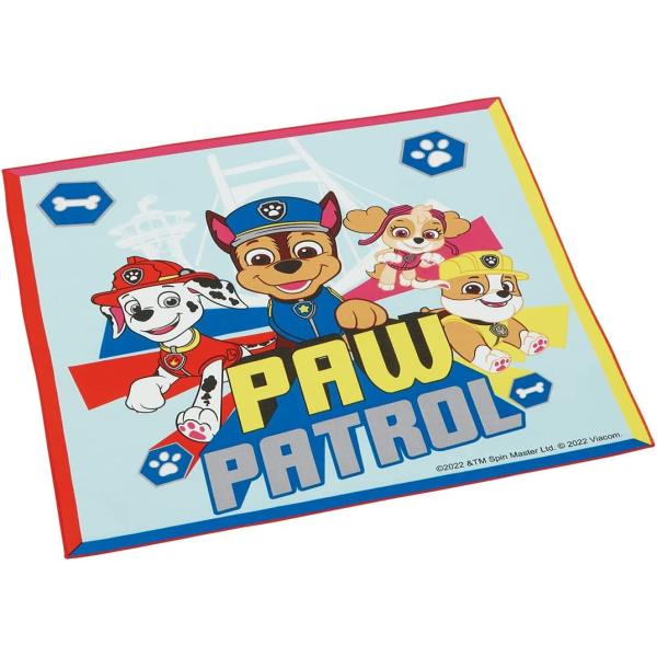 スケーター ランチクロス パウ・パトロール 43×43cm 日本製お弁当箱をすっぽり包める大きさの ランチクロスクロスを広げてそのまま ランチョンマット として洗濯可能なので、いつも清潔にお使いいただけます43×43cmサイズ、子供用 お弁...