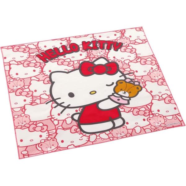 スケーター ランチクロス 43×43cm ハローキティ うしろうしろ 日本製お弁当箱をすっぽり包める大きさの ランチクロスクロスを広げてそのまま ランチョンマット として洗濯可能なので、いつも清潔にお使いいただけます43×43cmサイズ、子...