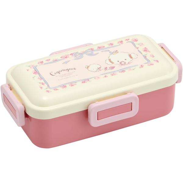 スケーター サンリオ こぎゅみん フラワーリース ふんわり盛れる 弁当箱 530ml 日本製ドーム型のフタでご飯もおかずもふわっと盛れる弁当箱(ランチボックス)。キャラ弁にも、おすすめ。盛り付けが潰れない。銀イオン配合の抗菌仕様。スリムタイ...