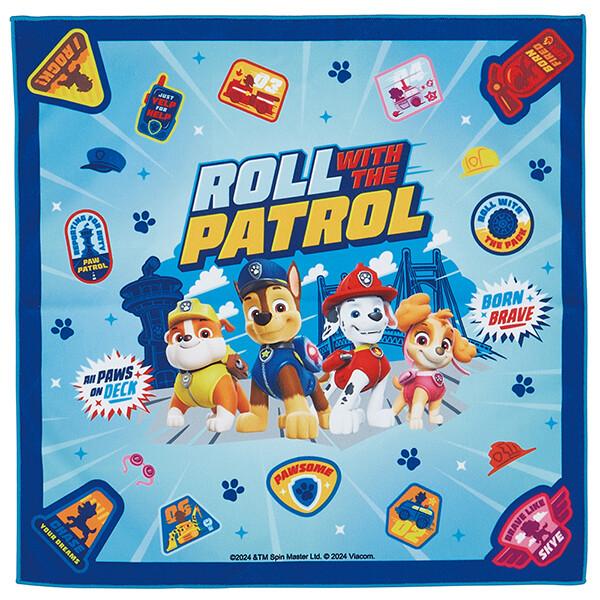 くっつくランチクロス 【パウ・パトロール】 スケーター結ばずに中身を包めるランチクロス。生地の表と裏を重ねるとピタッとくっつく。子供やレディースのお弁当箱にちょうどいい大きさ。結ばなくてよいので、小さなお子様でも包みやすい。汚れたら手洗いで...