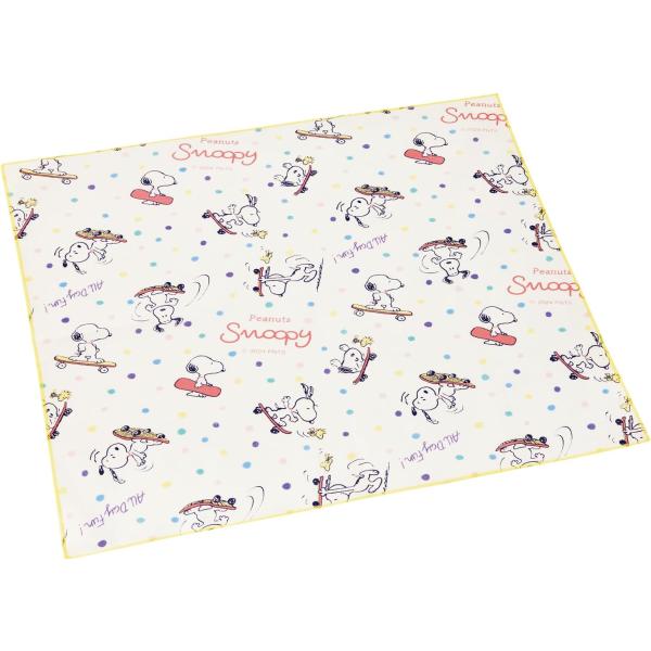 スケーター ランチクロス 43×43cm スヌーピー スケートボード 日本製お弁当箱をすっぽり包める大きさの ランチクロスクロスを広げてそのまま ランチョンマット として洗濯可能なので、いつも清潔にお使いいただけます43×43cmサイズ、子...