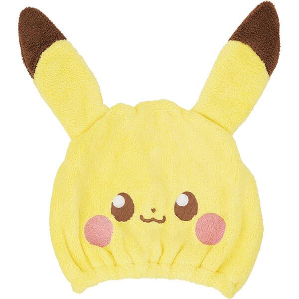 ポケピース ピカチュウ タオルキャップ 吸水速乾 子供用 ヘアキャップ可愛い ヘアキャップお風呂あがりやプールの後で濡れた髪を吸水してくれる。柔らかで肌触りのいいマイクロファイバー生地のタオルキャップ。お風呂上がりや水遊びの後などに頭に被る...