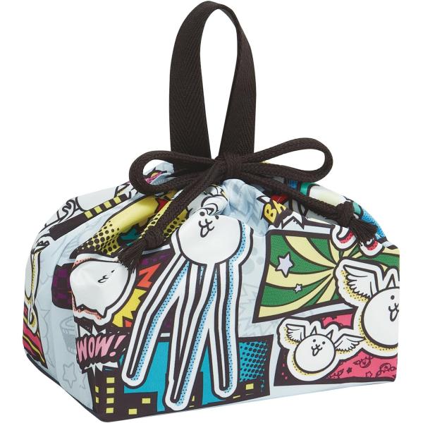 子供用 お弁当 ランチ巾着 巾着 袋 日本製 にゃんこ大戦争 26 男の子 女の子 スケーター左右にヒモを引くだけでサッと閉じることができる巾着タイプのランチバック洗濯可能でいつも清潔サイズ:幅29×奥行16.5×高さ12cm素材・材質:綿...