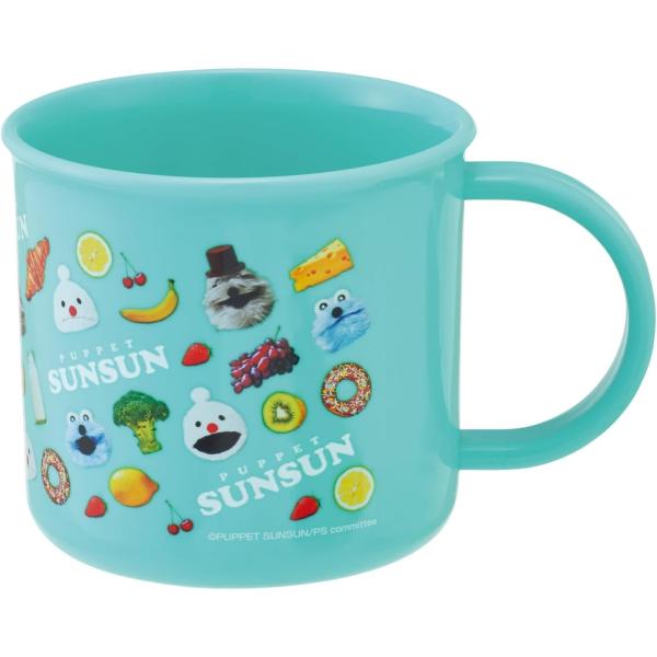 スケーター(Skater) コップ 200ml 抗菌 食洗機対応 日本製 パペットスンスン食器洗い乾燥機対応お子様の飲料用コップとして歯磨き用として、お弁当用の携帯コップとしても活躍名前シール付きサイズ:幅7.4×奥行7.4×高さ6.8cm...