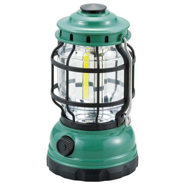 【説明文】ダイヤルを回して明るさを調節できるヴィンテージ調のランタンライト。アウトドアや災害時など、場所を選ばず様々なシーンで活躍します!明るさ:200lm、光源/COB3灯。【内容】本体（約105×103×182mm）×1 ■材質：ABS...