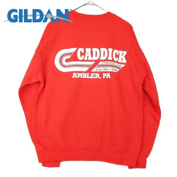 【当店スタッフのお薦めポイント】・両面ラバープリントのカッコイイデザインが素敵なトレーナーです・ボディは「ギルダン・ドライブレンド」・フリースのような裏起毛の素材感で、着心地も◎【商品詳細】・ブランド：ギルダン　・スタイル：丸首　長袖トレー...