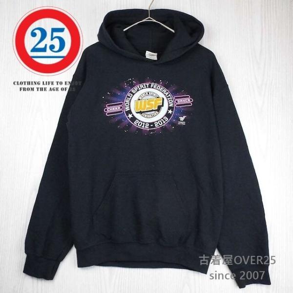 ♪当店スタッフのオススメポイント♪・2010年代・CHEER DANCE WORLD SRITIT FEDERATION 2012-2013記念パーカーです。・宇宙をイメージしたデザインと、英文字が入ったバックプリントも◎※状態は画像にてご...