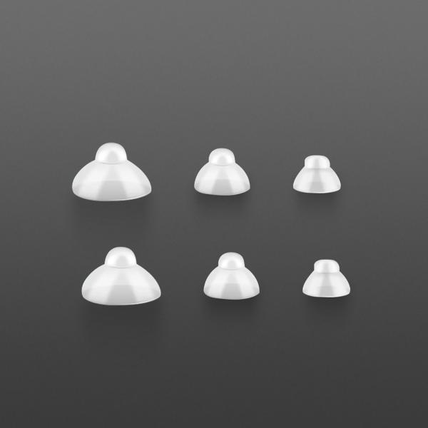 【NK-001 NK-002専用イヤーピース】イヤーピースを交換することで安心・安全に使用できます。※ご購入時に付いている最初のイヤーピースのサイズは、Mサイズになります。※「NK-401」には対応しておりません。※普通郵便での発送となります。