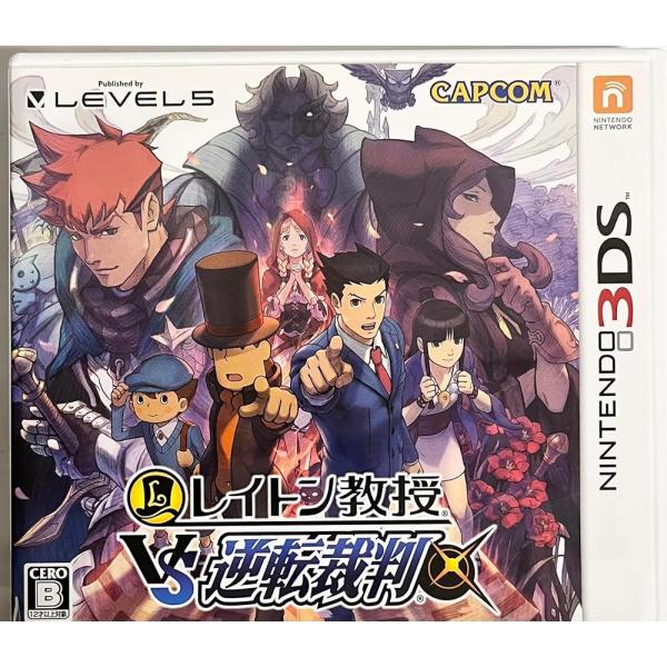「商品情報」レベルファイブとカプコンが贈る2大アドベンチャーゲームが奇跡の共演！レイトンと成歩堂龍一を交互に操作して事件を解決へ導こう！「主な仕様」11月29日発売の３DS専用のアドベンチャーゲームですレイトン教授と逆転裁判のキャラクターが...