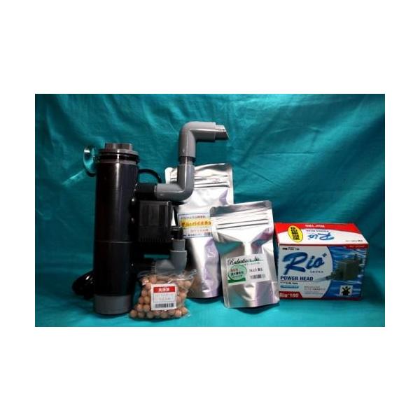 オリジナル硝酸塩還元塔の場合、通水嫌気性バクテリアによってデニバイオチップ(生分解樹脂)が分解(食べている)されます。と同時に、呼吸という形で硝酸塩(No3)が、窒素と酸素に分解し気化する仕組みです。