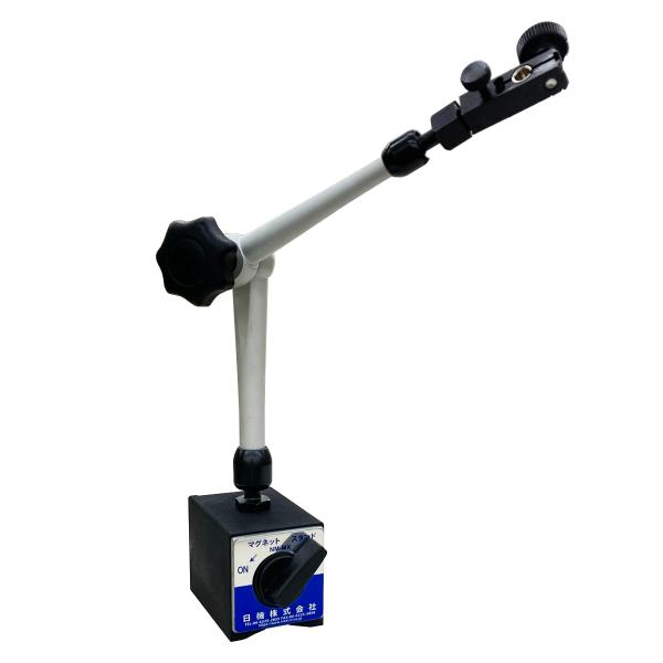 ・品番：NM-MX・吸着力：1,000N（吸着力は、対象磁性体の厚み・鉄含有量・表面状態等によって変化します）・ベース寸法：L73xW50xH55 mm・重量：1.6kg・ダイヤルゲージ取付方法：6mm・8mm・アリ溝付＊検索キーワード＊日...