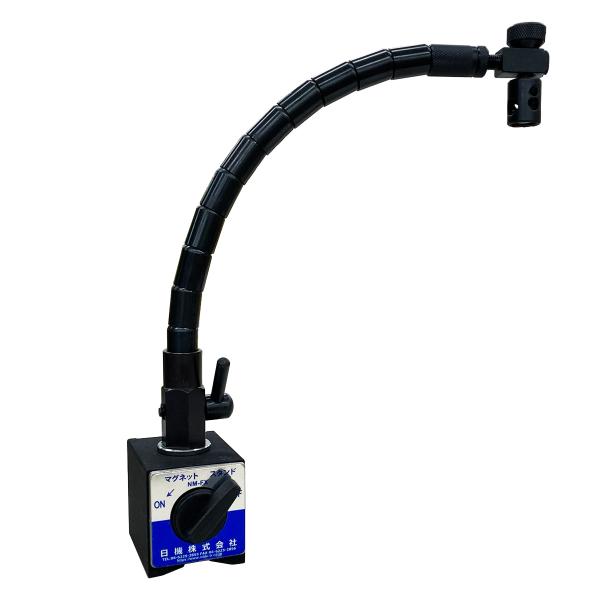 ・品番：NM-FX・吸着力：800N（吸着力は、対象磁性体の厚み・鉄含有量・表面状態等によって変化します）・重量：1.4kg・ベース寸法：L60xW50xH55 mm・アーム長さ：330mm・ダイヤルゲージ取付方法：6mm/8mm＊検索キー...