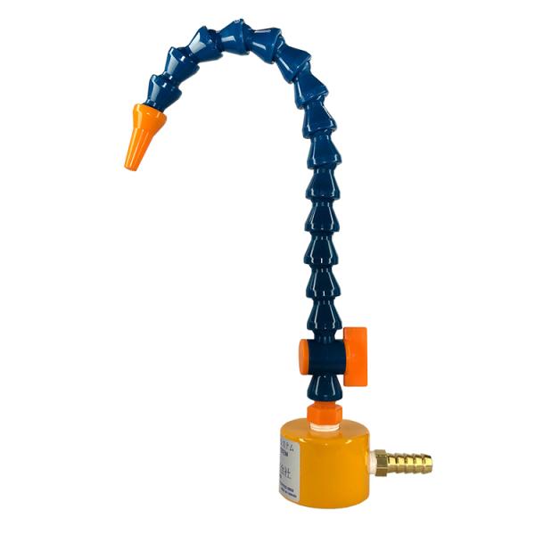 ・型式:NM-C1-AV・マグネットベース φ40・各ホース長さ:284mm・接続:1/8”ニップル構成部品・82026 コネクタ・82722 バルブ・82021 ホース x14・82023 ノズルφ1/8"