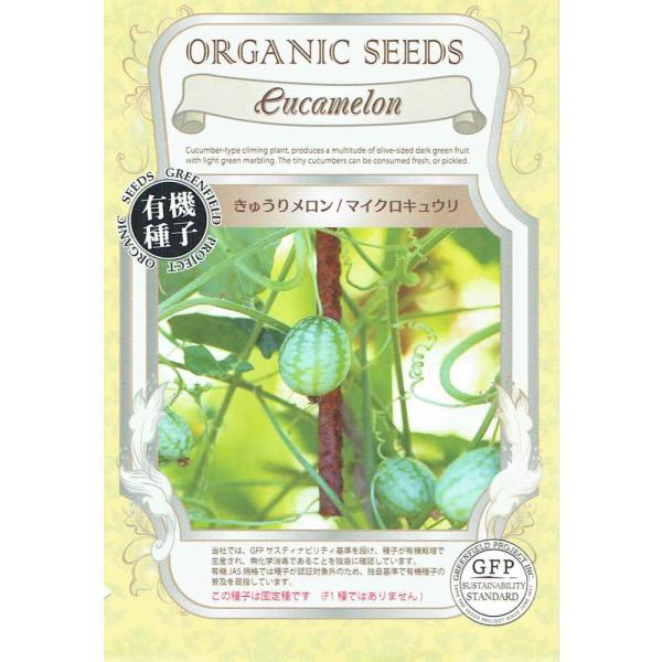 小さな楕円で緑色のマーブル模様の実をつけます。長さが2〜3cmが収穫サイズです。蔓性の植物で、グリーンカーテンとしても使えます。【有機種子】きゅうりメロンの種子,【有機種子】きゅうりメロンのタネ,【有機種子】きゅうりめろんの種子,【有機種子...