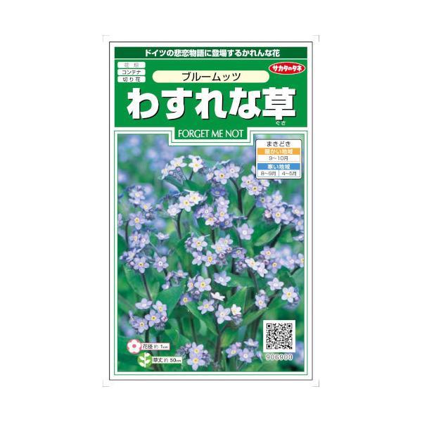 花径約1ｃｍの極小輪で、青紫色の花が、草丈約50ｃｍのやや高性の株に穂のように咲き上がります。花壇やコンテナ植えに適し、花のつく茎が長めなので切り花としても利用できます。