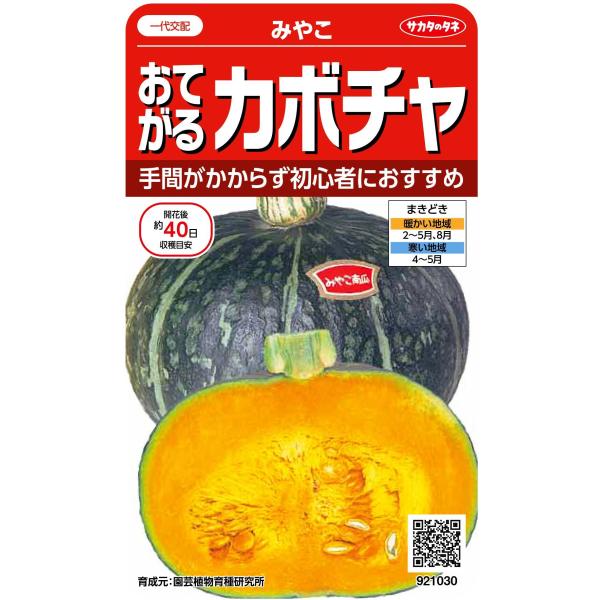 とてもおいしいとプロの栽培家や家庭菜園で人気のカボチャです。わき枝が少なく、省力型の品種です。果実は1.5ｋｇ前後、濃緑色で甘みが強く、ホクホクしておいしく食べられます。<br><br>[【種子】][【野菜】][【果...