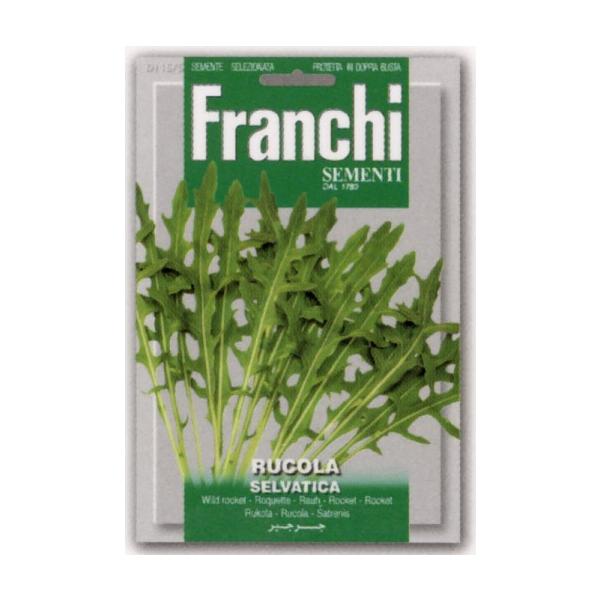 深い切れ込みが入った細葉で、ゴマのような風味が料理にアクセントを添えます。イタリア本葉のルッコラは味香りが違います。白身魚、牛肉のカルパッチョ、生ハムに添えて、とビタミンＣ、Ｅ、ミネラル分が豊富なアフリカ原産のハーブ野菜です。