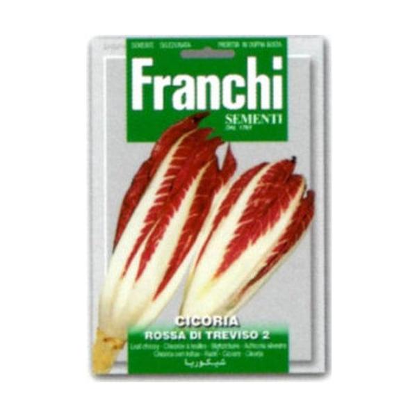 外葉を欠きとり、内側の芯部分を食用にします。食用部分は寒さに当たって美しい艶やかなワインレッド色が出てきます。海抜600〜1500mくらいの地域で栽培すると理想の色と形が収穫できます。イタリアでもトレヴィーゾ、バドヴァ、ベニス地域特有のチコ...