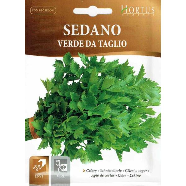 セルリー・タグリオ（Verde da taglio）は薬味セロリとして使われる品種で、茎は太くなりません。通常のセロリに比べ、香りが格段に良いのが特徴です。種は植える前に水に浸してから蒔くと発芽しやすく、発芽までに8-12日程度かかります。...