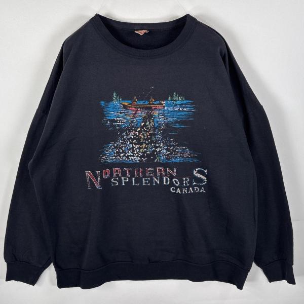 【管理番号】OYB0000949【対象】メンズ【カラー】  ブラック【季節・シーズン】オールシーズン【生産国】カナダ【表記サイズ】XL【実寸サイズ】肩幅：約70cm着丈：約63cm身幅：約66cm袖丈：約45cm採寸データは全て平置き採寸で...