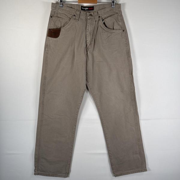 【管理番号】OYB0003284【ブランド】ラングラー / Wrangler【対象】メンズ【カラー】  ベージュ系 / ブラウン系【季節・シーズン】オールシーズン【生産国】メキシコ【素材】コットン100%【実寸サイズ】総丈：約115cmウエ...