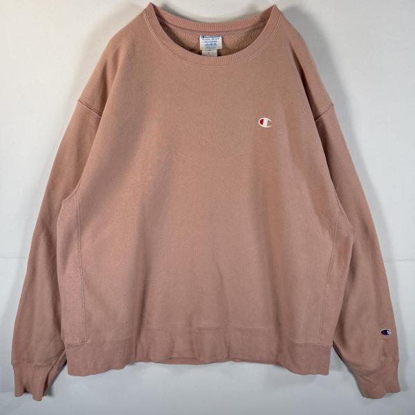 【管理番号】OYB0004119【ブランド】チャンピオン / Champion【対象】メンズ【カラー】  ピンク系【季節・シーズン】オールシーズン【生産国】ホンジュラス【素材】ポリエステル18% / アルゴン82%【実寸サイズ】肩幅：約63...