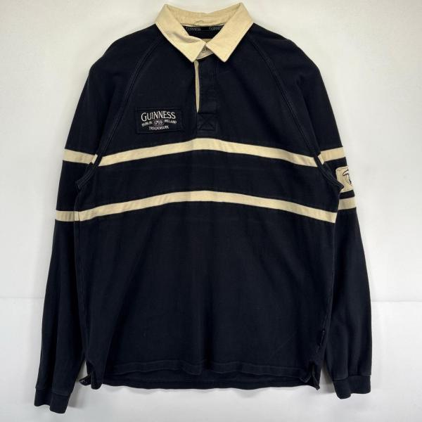 【管理番号】OYB0011264【ブランド】GUINNESS【対象】メンズ【カラー】  ネイビー / ホワイト【季節・シーズン】オールシーズン【生産国】中国【素材】コットン100%【表記サイズ】2XL【実寸サイズ】着丈：約81cm身幅：約6...