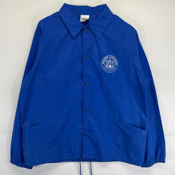 【管理番号】OYB0012452【ブランド】オーバーン【対象】メンズ【カラー】  ブルー【季節・シーズン】秋冬【生産国】USA【年代】1990年代【素材】ナイロン100%【表記サイズ】L【実寸サイズ】着丈：約71cm身幅：約62cm裄丈：約...