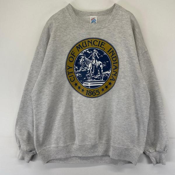 【管理番号】OYB0014392【ブランド】ジャージーズ【対象】メンズ【カラー】  グレー系【柄】プリント【季節・シーズン】オールシーズン【生産国】USA【年代】1990年代【素材】コットン50% / ポリエステル50%【表記サイズ】2XL...